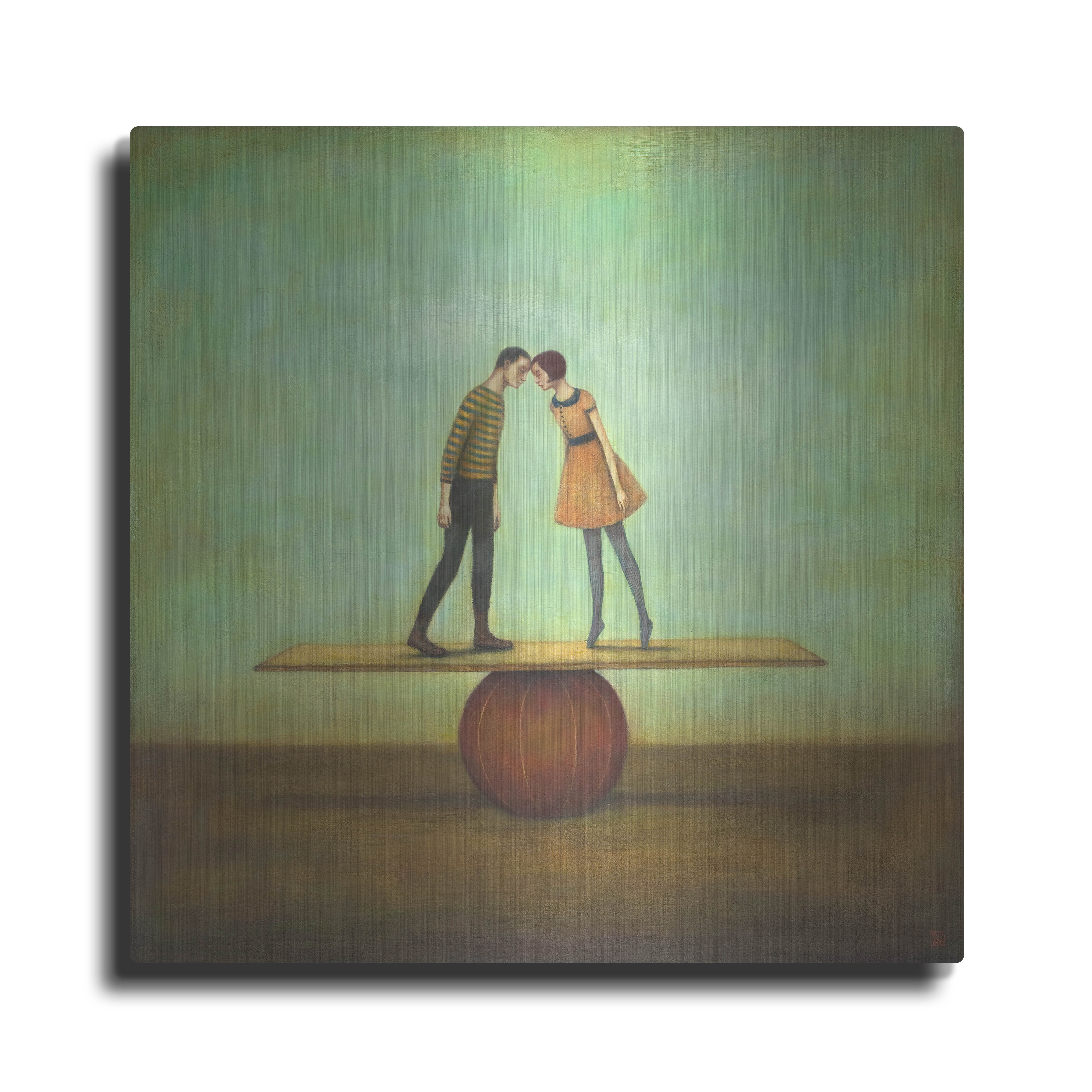 Luxe Metal Art 'Finding Equilibrium' By Duy Huynh, " Finding Equilibrium " by Duy Huynh | Wayfair